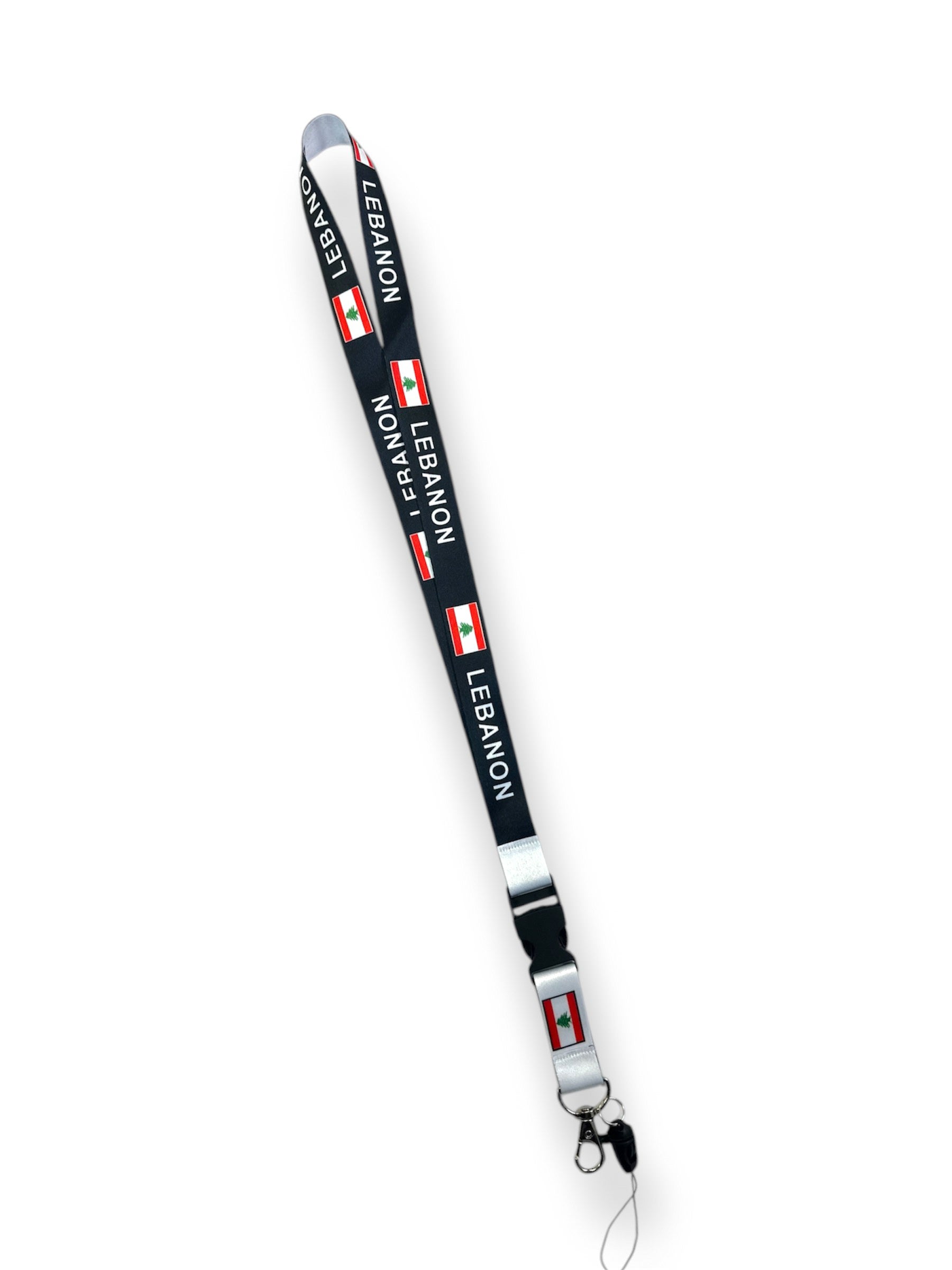 Lebanon Flag Lanyard/Keychain | Made in Palestine