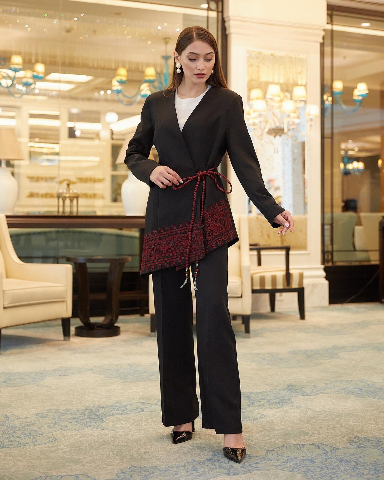 Women Embroidered Blazer Set | Made in Palestine